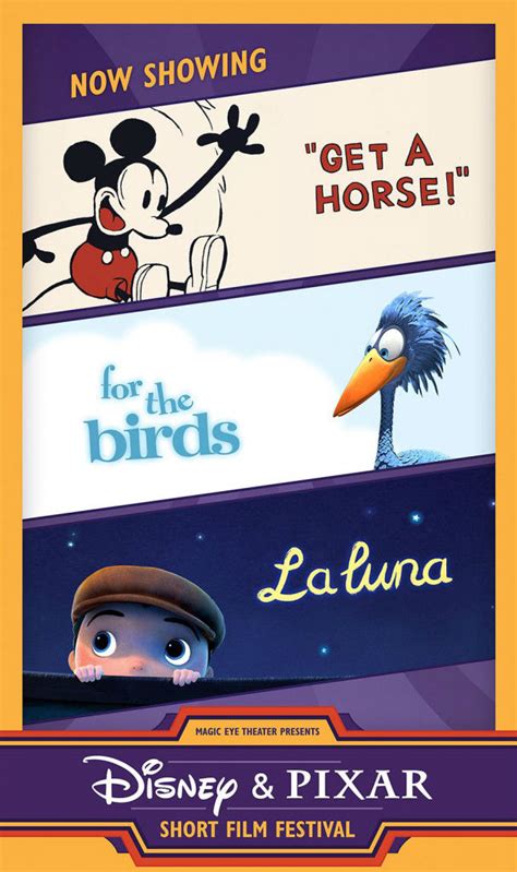 Attending The Disney And Pixar Short Film Festival