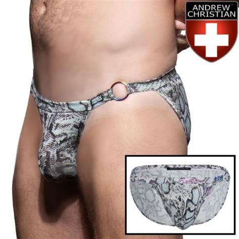 Andrew Christian PYTHON RING BRIEF W ALMOST NAKED Men S Runway