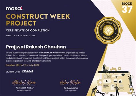 Masaiconstructweek Masai Frontend Javascript Prajjwal R Chauhan