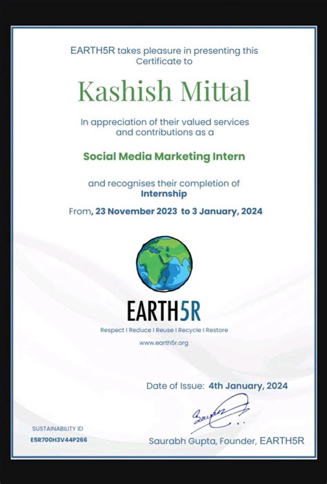 Kashish Mittal On Linkedin Earth5r