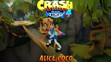 Crash Bandicoot Alice Coco Skin Mod Youtube
