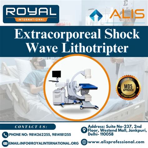 Electrohydraulic Extracorporeal Shock Wave Lithotripter 220 V At Rs