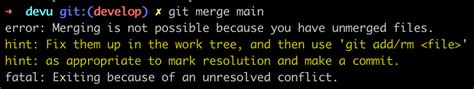 Pull Request Merge 충돌 해결하기