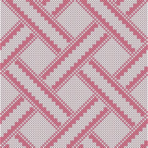 Seamless Knitting Pattern Stock Vector Illustration Of Handmade