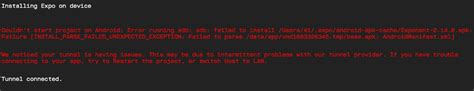 Couldnt Start Project On Android · Issue 6653 · Expoexpo · Github