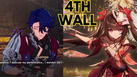 The Followers Of Elation Sampo And Sparkle Break The 4th Wall Honkai Star Rail Story Lore Youtube