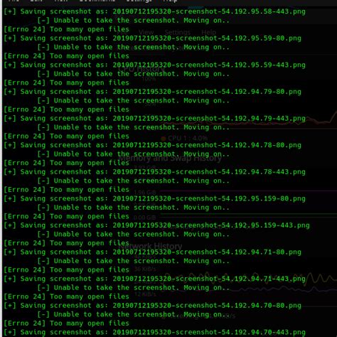 Error While Saving Screenshots Issue 104 SECFORCE Sparta GitHub