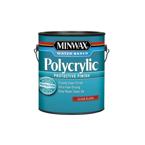 Minwax® Polycrylic Protective Finish Clear Gloss 1 Gal