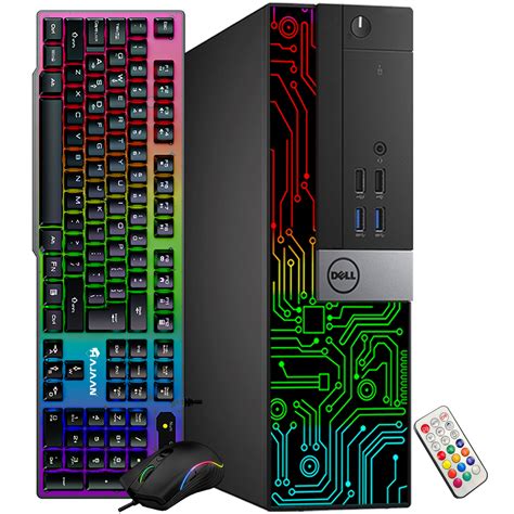 CUSTOM BUILT RGB LIGHTS PC DELL OPTIPLEX SFF COMPUTER Price In Canada Lowpi