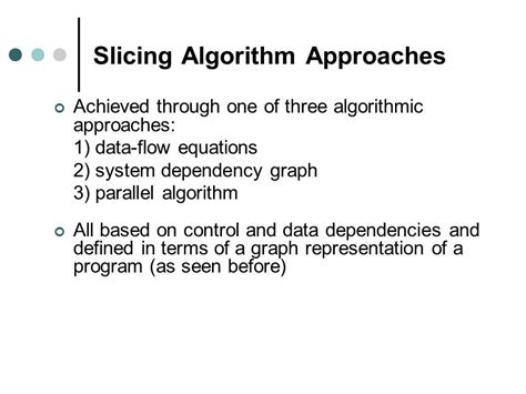 Survey Of Program Slicing Techniques Ppt Download