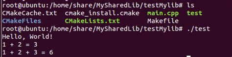 Linux 下cmake生成so库的使用实例linux Cmakelisttxt如何编译so库 Csdn博客