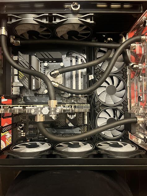 First Time Water Cooling How Does My Loop Look Pc Is Not Complete R Watercooling