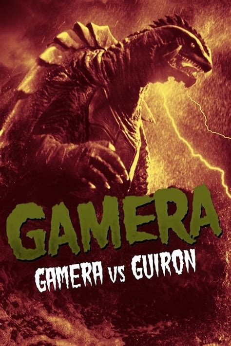 Gamera Vs Guiron 1969 Posters — The Movie Database Tmdb