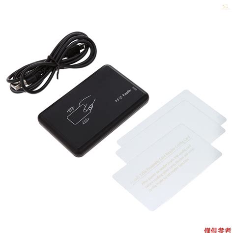 Sun6非接觸式rfid讀卡器125khz Usb身份證讀卡器可配置em接近傳感器智能卡讀卡器，用於門禁控制 蝦皮購物