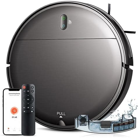 Mamnv Robot Vacuum And Mop Combo Wifiapp Robotic Vacuum Cleaner With