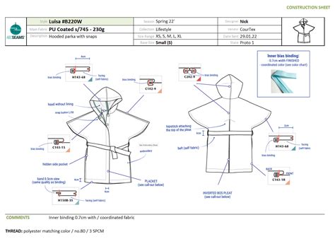 The Power Of Clear Garment Assembly Specifications