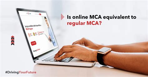 How Does An Online Mca Compare To A Regular Mca By Manjudigital Medium