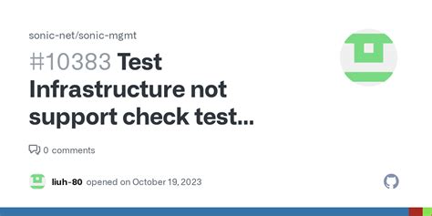 Test Infrastructure Not Support Check Test Device Rsyslog · Issue
