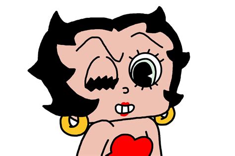 Betty Boop Winking And Smirking By Ultra Shounen Kai Z On Deviantart