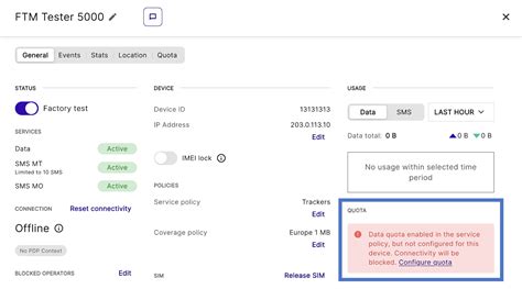 Manage Data Or Sms Quotas Emnify Documentation