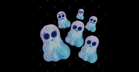 Scary Ghost Boo Ghost Sticker TeePublic