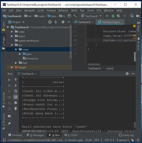 Membuat Dan Menjalankan Aplikasi Apache Spark Dengan Intellij Idea Pada Os Windows