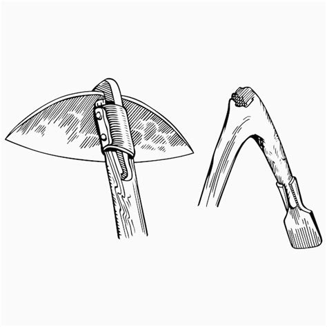 Premium Vector Vintage Mattock