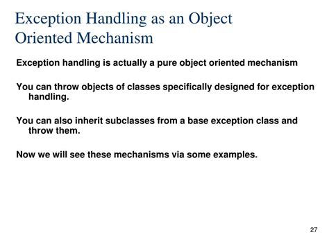 PPT CS Advance Programming Exception Handling In C PowerPoint Presentation ID