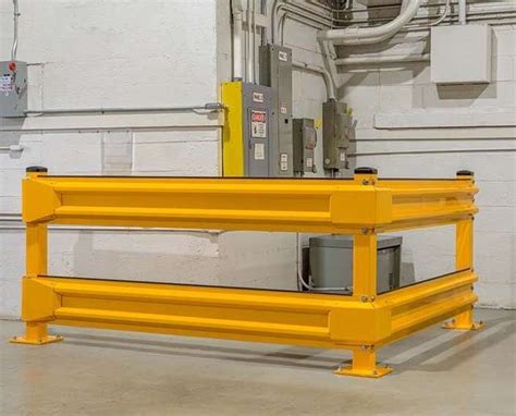 Double Corner Rail Impact Barrier Superior Safety Solution