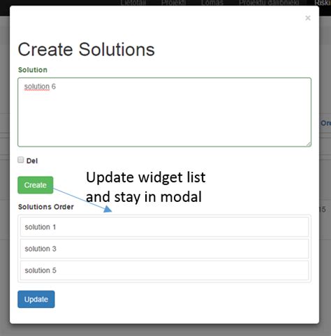 Php How To Update Widget With Pjax In Modal Window In Yii2 Stack Overflow