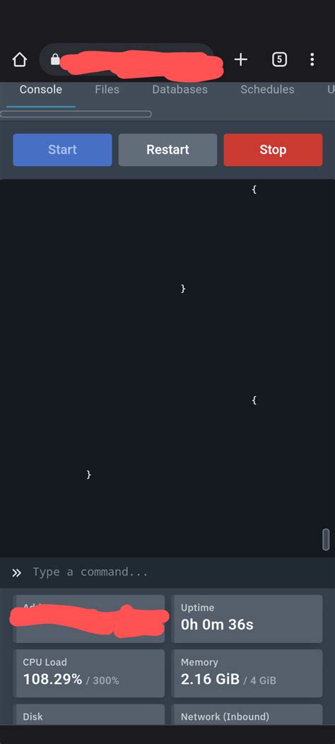 Interacting With Console On Mobile Makes It Unreadable Issue 4561