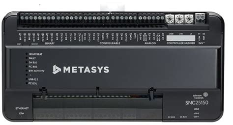 Johnson Controls M4 Snc16122 04 Snc Supervisory Controller [refurbished]