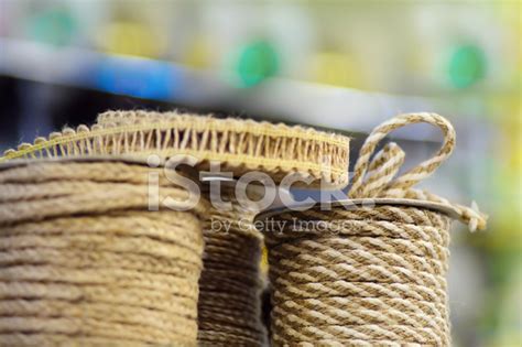 亚麻磁带的针线活 库存照片 Freeimages
