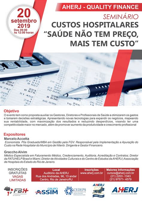 Seminário Saúde Não Tem Preço Mas Tem Custo Sympla