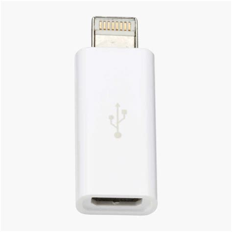 Adapter Lightning Micro USB Biltema No