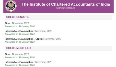 CA Foundation Result Dec 2023 Out Live ICAI CA Results At Icai Nic