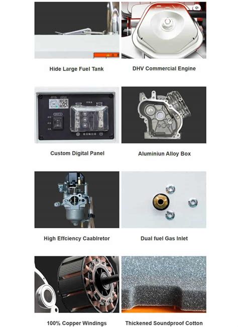 22kw Quiet Gas Inverter Generator For Camping Factory Matchup
