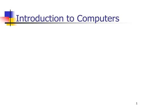 Ppt Introduction To Computers Powerpoint Presentation Free Download