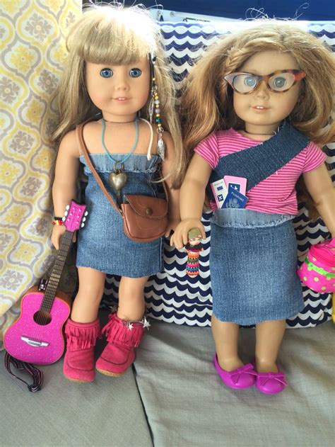 Homemade American Girl Clothes From Cut Off Jeans