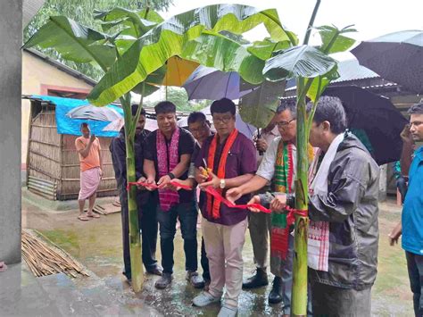 Mla Jiron Basumatary Inaugurates Pmay G Houses In Kachugaon Block