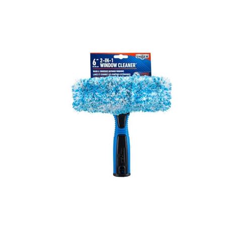 Unger Proflex 2 In 1 18 In Window Cleaner Squeegee And Scrubber Combi