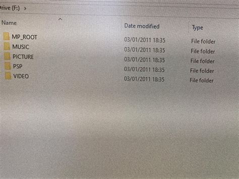 Where Can I Find The Memory Card Folder When In Usb Mode Hooked Up To A Pc R Psphacks