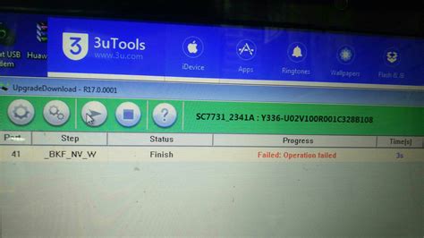 Huawei Y3c Error After Flashing