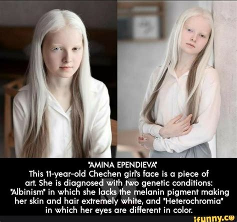 Amina Ependieva This 11 Year Old Chechen Girls Face Is A Piece Of