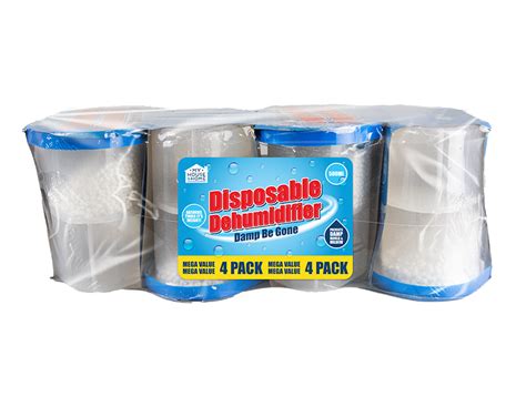 Interior Dehumidifier 500ml 4 Pack