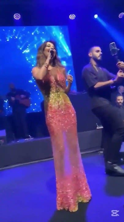 نانسي عجرم في قبرص Youtube