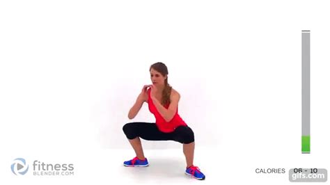 The Most Effective Squat Challenge 100 Rep Fitness Blender Squat