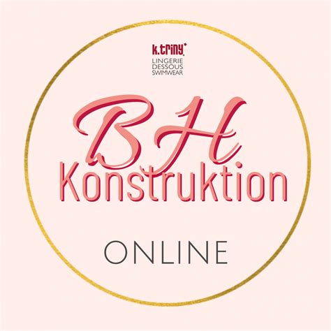 Bh Konstruktion Online 2024 K Triny Unterwäsche Schnittmuster