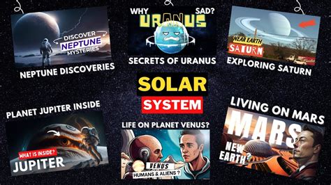 Planets Of The Solar System Mercury Venus Earth Mars Jupiter