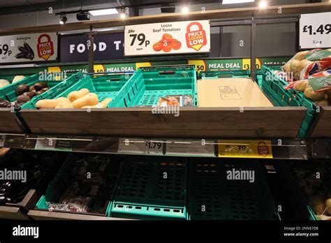 Vegetable Shortages In Uk Supermarkets In Februarymarch 2023 Due To